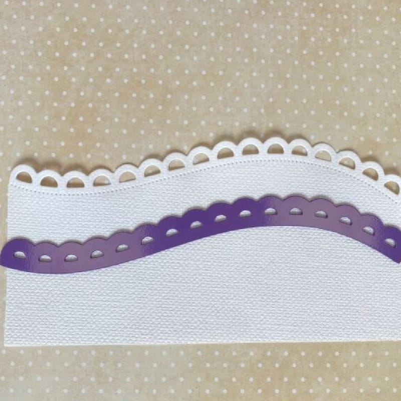 Troquel de Borde Ondulado Clásico - Scrapttina
