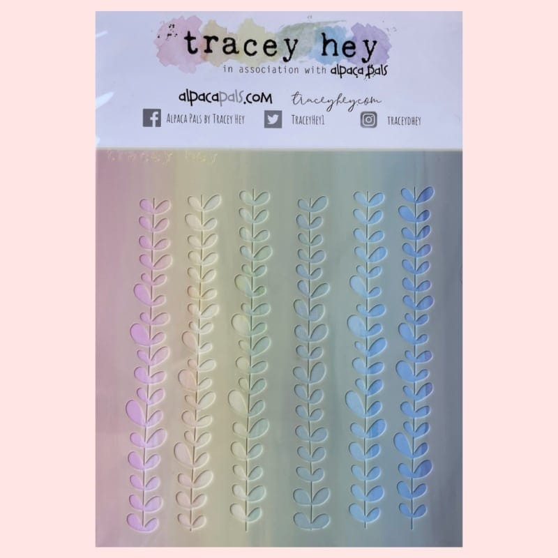 Stencil Tracey Hey “Vines” - Scrapttina
